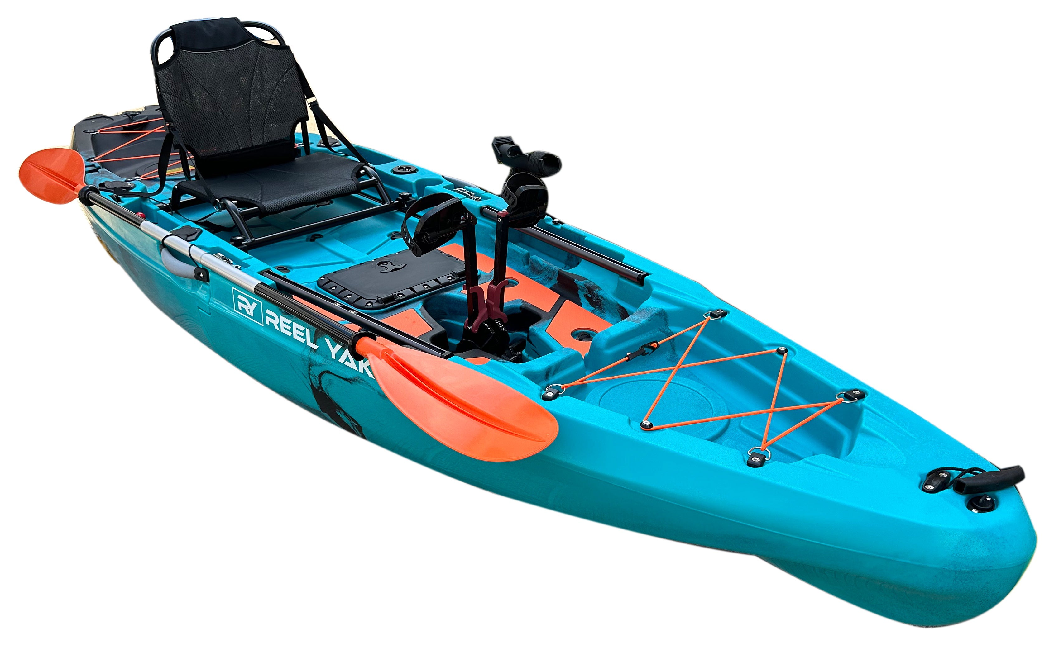 10.8ft Rapido Modular Fin Drive Pedal Fishing Kayak | 440lbs Capacity ...