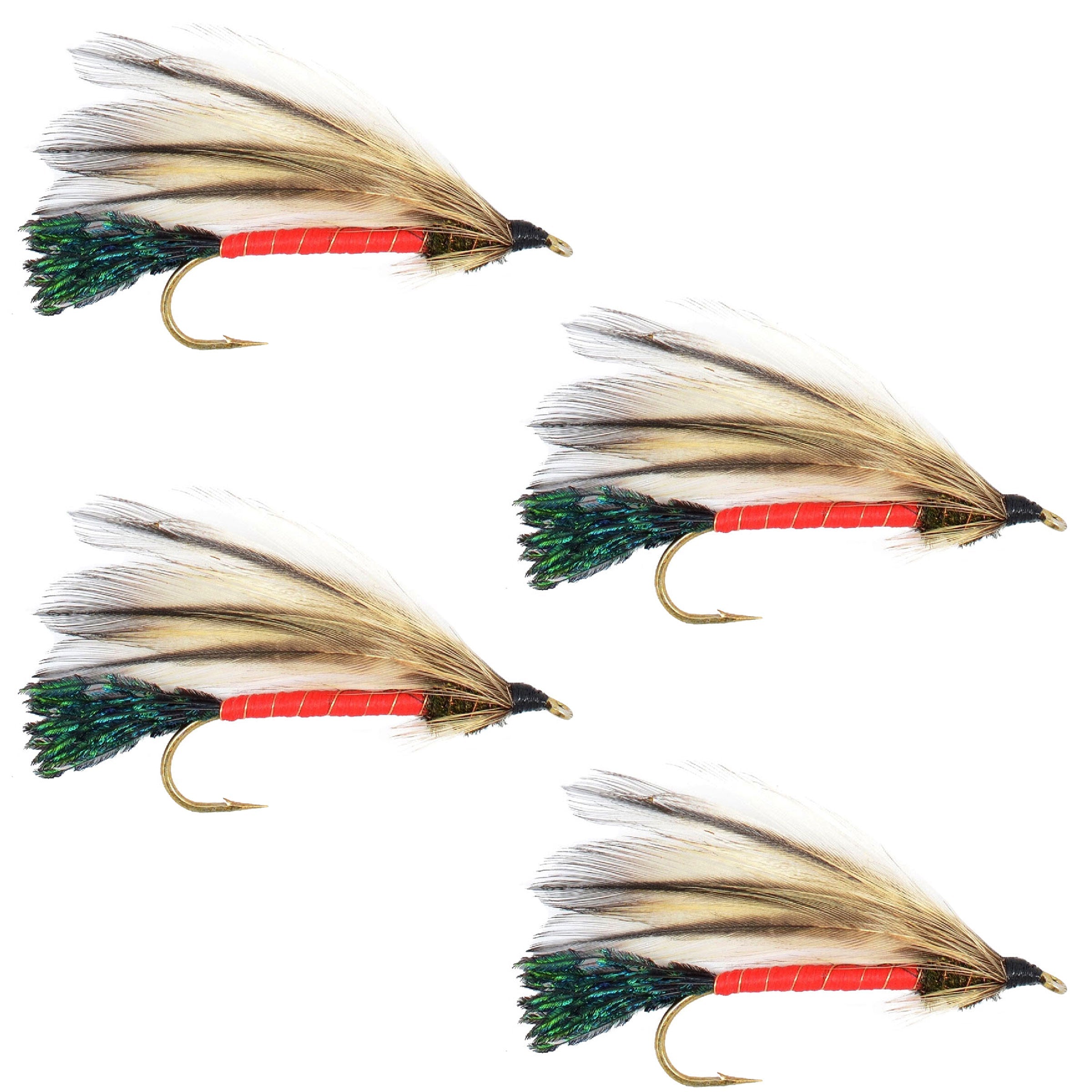 Light Spruce Classic Streamer Flies - Set of 4- Hook Size 4 – ANGLER'S ...
