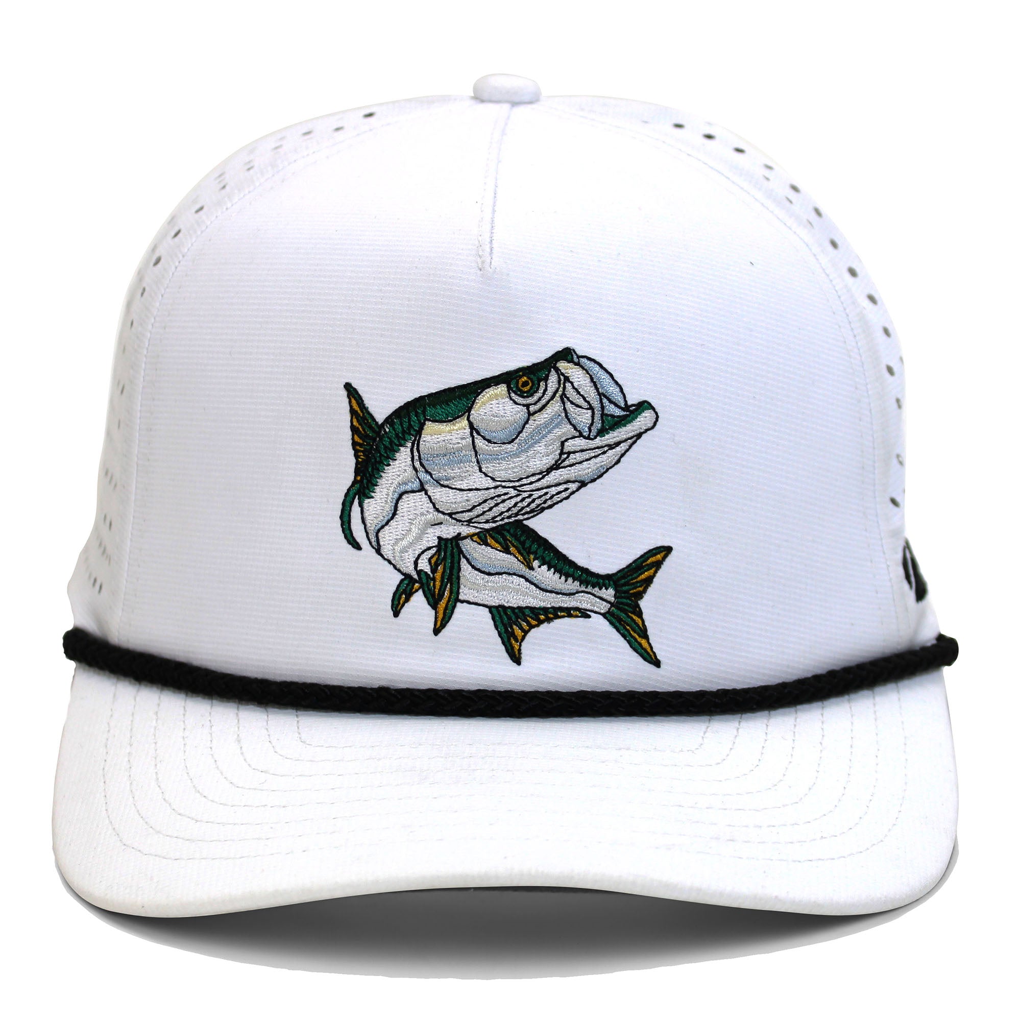 TARPOON 5-Panel Perforated Performance Rope Cap – ANGLER'S OUTLET