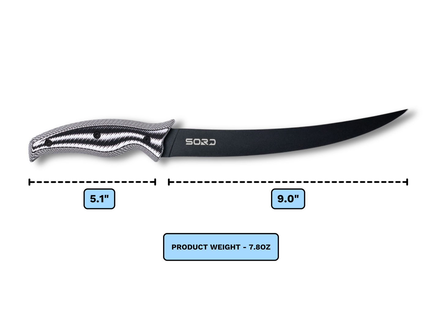 9" FILLET KNIFE - FLEXY – ANGLER'S OUTLET